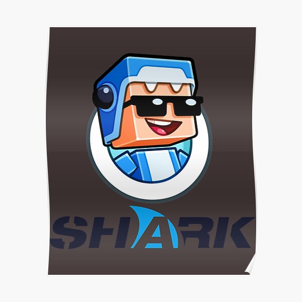 "09sharkboy youtuber " Poster for Sale by MAKGraphics | Redbubble