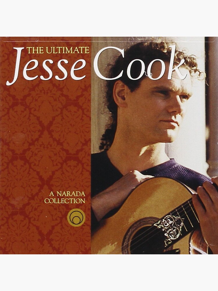 "The Ultimate Jesse Cook" Sticker for Sale by AnnetteWilson54 | Redbubble