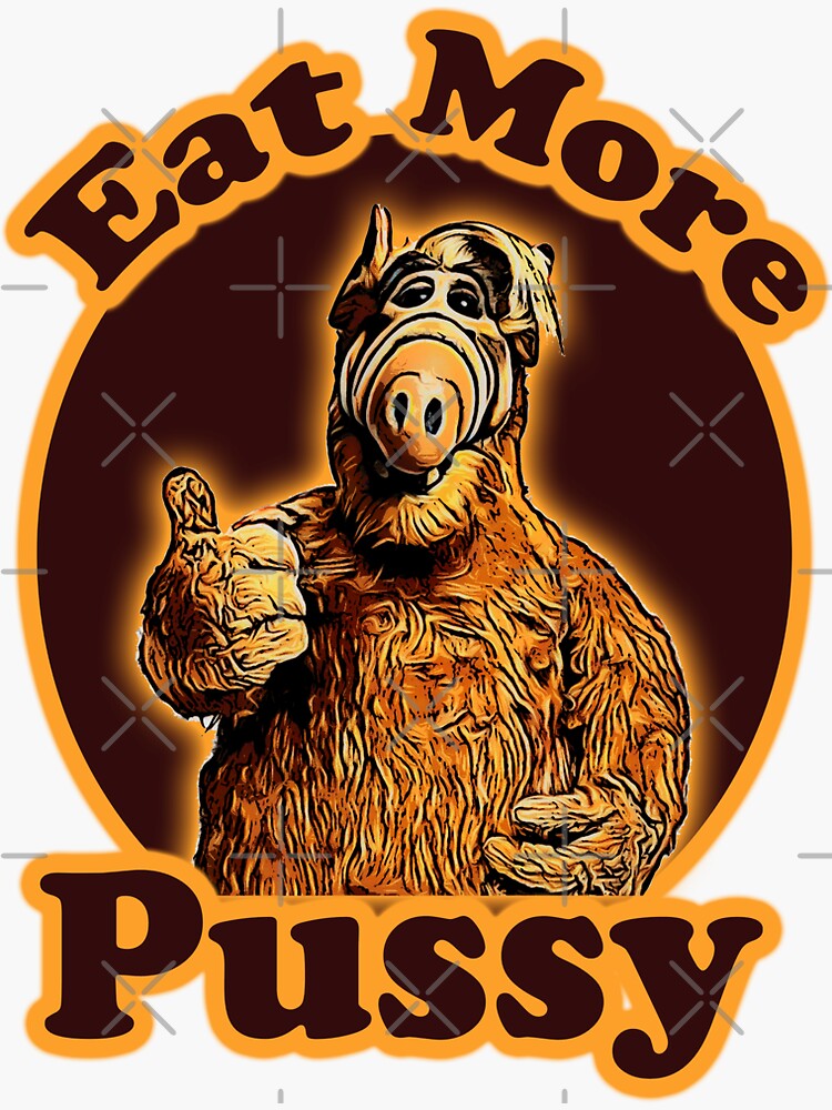 "Alf" Sticker for Sale by American Artist | Redbubble