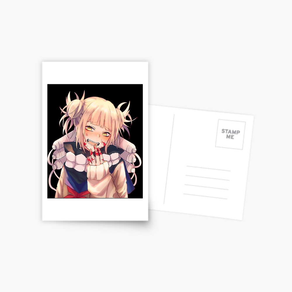 "Toga Himiko Hot Eyes waifu anime aesthetic" Postcard for Sale by ...