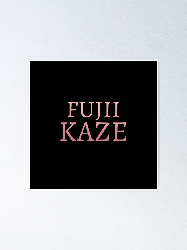 "Fujii Kaze" Poster for Sale by kawaiichan-desu | Redbubble
