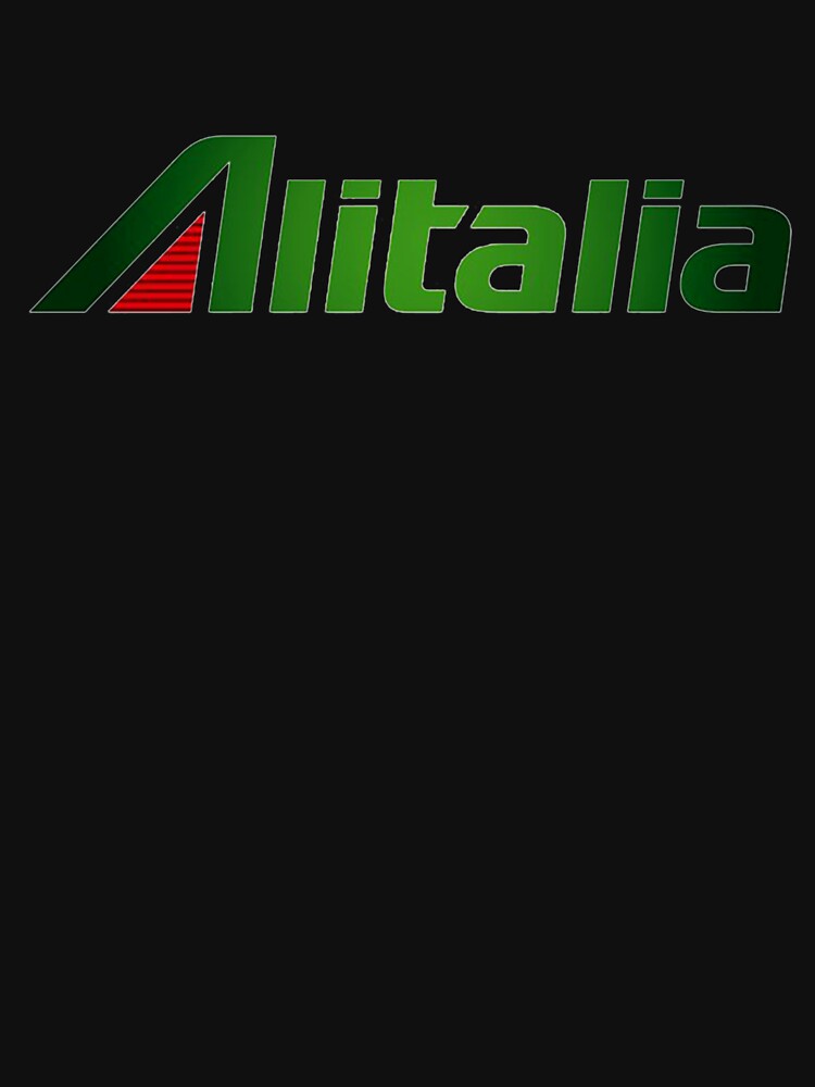 "Alitalia-Logo-83 " T-shirt for Sale by ZiemeAaron | Redbubble ...