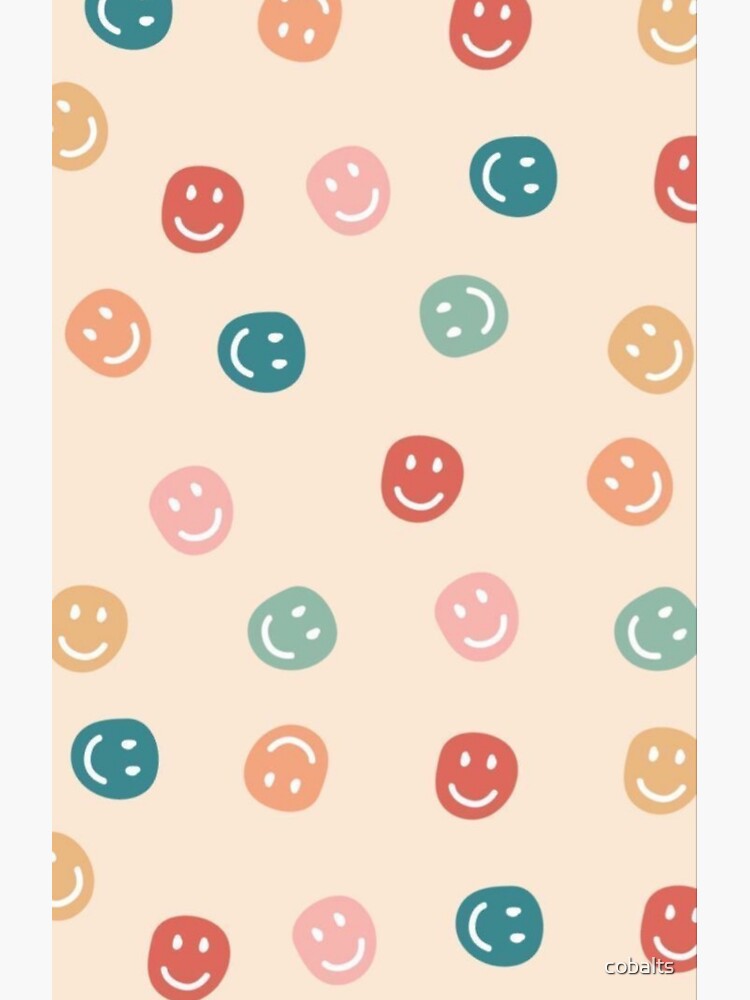 "aesthetic smiley faces" Sticker by cobalts | Redbubble