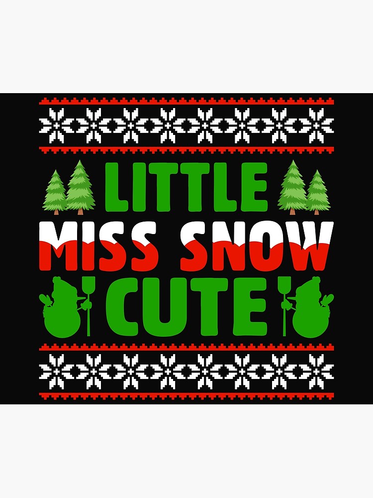 "Little miss snow cute" Poster for Sale by Norman1948 | Redbubble