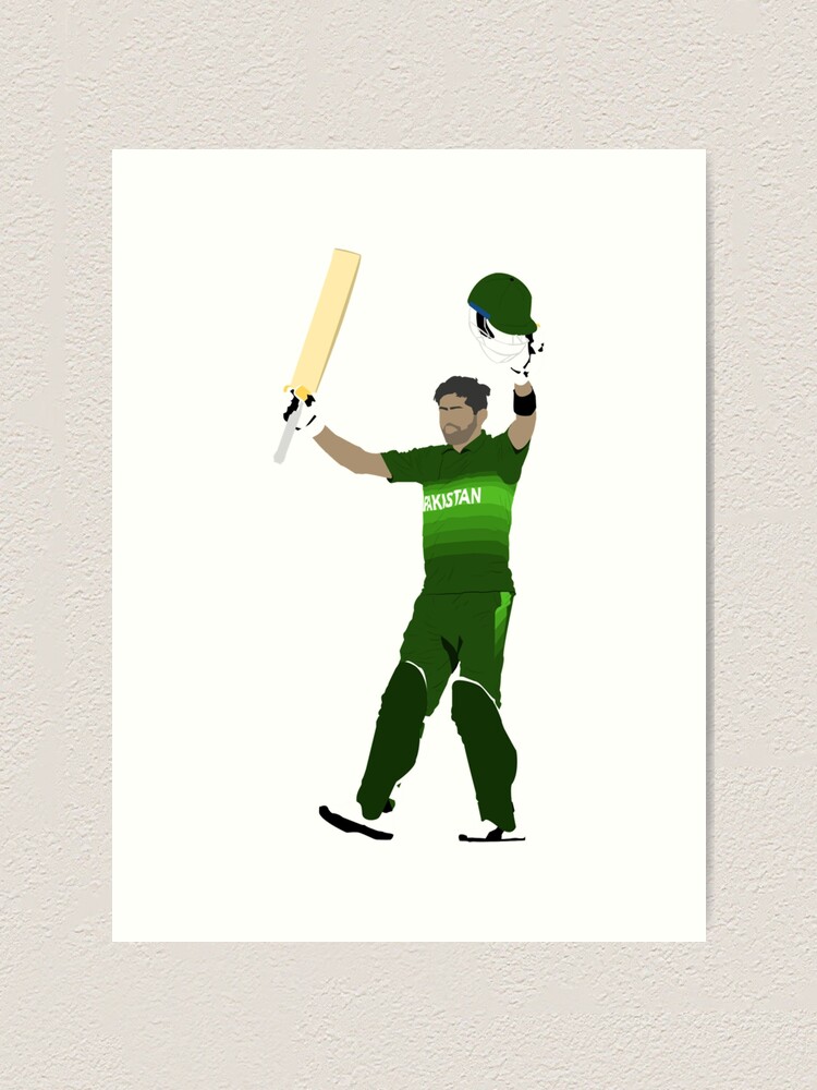 "Babar Azam " Art Print for Sale by MemingfulGifts | Redbubble