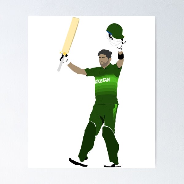 "Babar Azam " Poster for Sale by MemingfulGifts | Redbubble