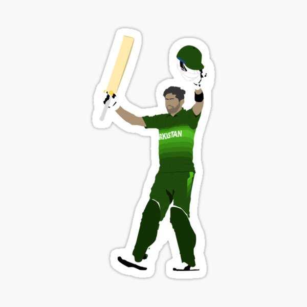 "Babar Azam " Sticker for Sale by MemingfulGifts | Redbubble