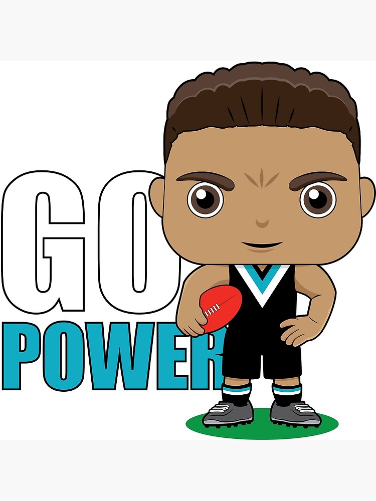 "Port Adelaide Power Supporter - Go Power" Poster for Sale by ...