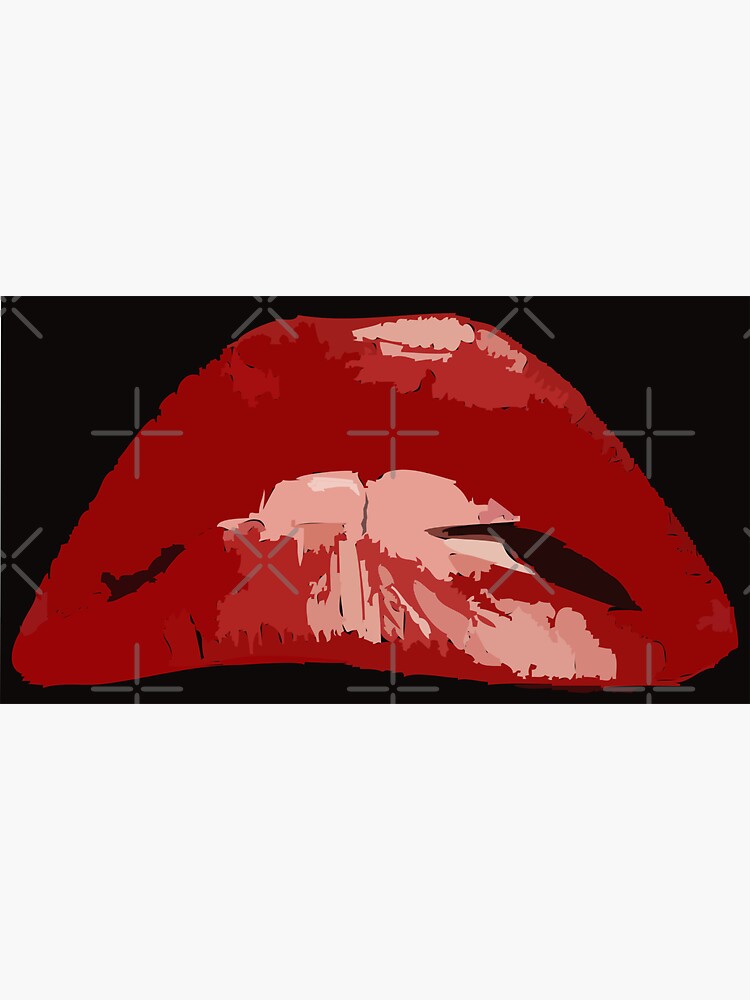 "RHPS Lips" Sticker for Sale by katepalmerr | Redbubble