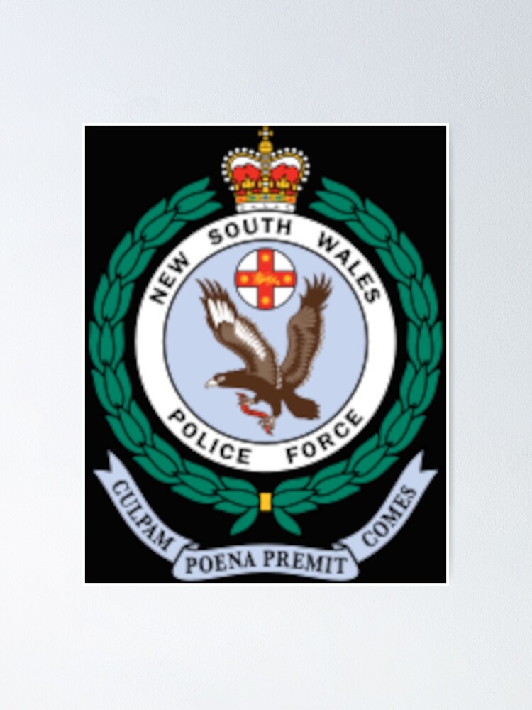 "NSW Police - Badge" Poster for Sale by RENAGADE4LYF | Redbubble