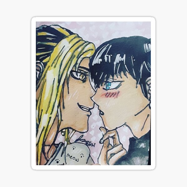"teasing" Sticker for Sale by Kurosake01 | Redbubble
