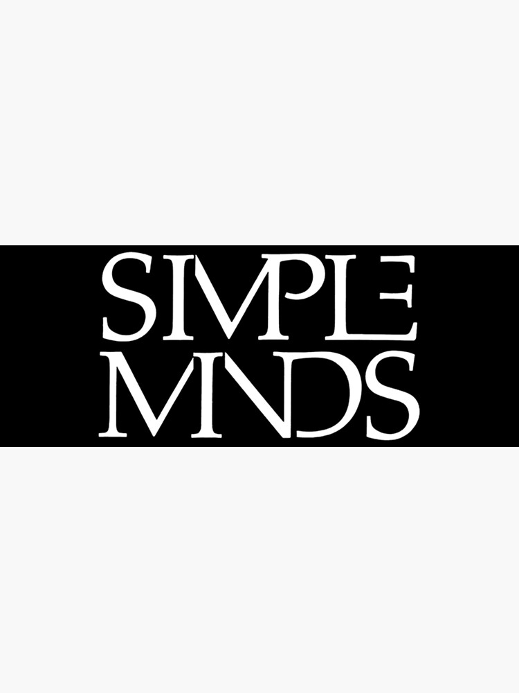 "Simple minds LOGO COVER" Poster for Sale by BRIANNEVARES | Redbubble