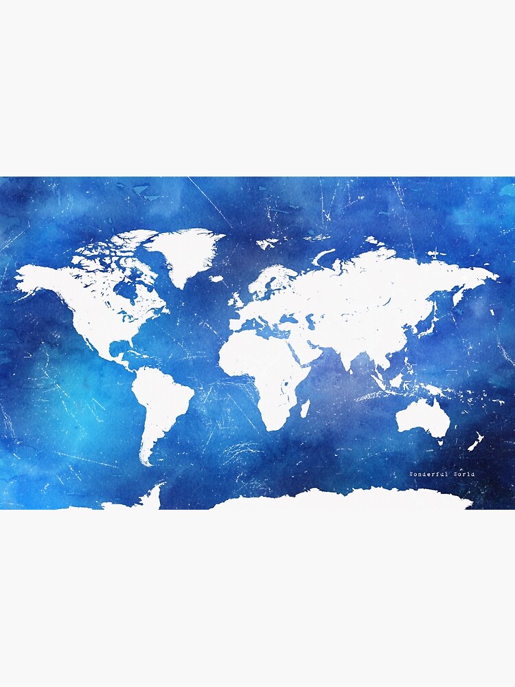 "Wonderful world map" Poster by Pagarelov | Redbubble
