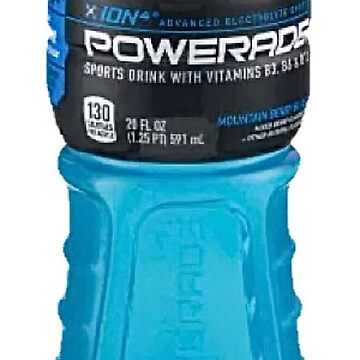 "Small Blue Powerade Bottle" Sticker for Sale by sell4kell | Redbubble