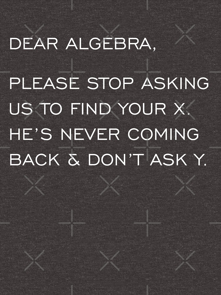 "Math Funny Quotes Sarcastic Puns Find X Problem Humor" Pullover Hoodie ...