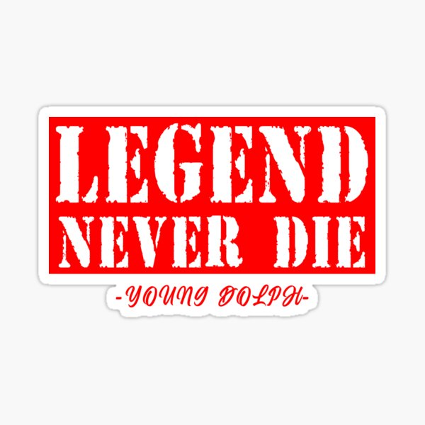 "RIP Young Dolph" Sticker for Sale by Ruwans | Redbubble