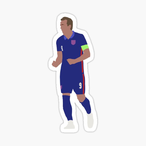 "England Football Captain Kane" Sticker by shahstickerinc | Redbubble