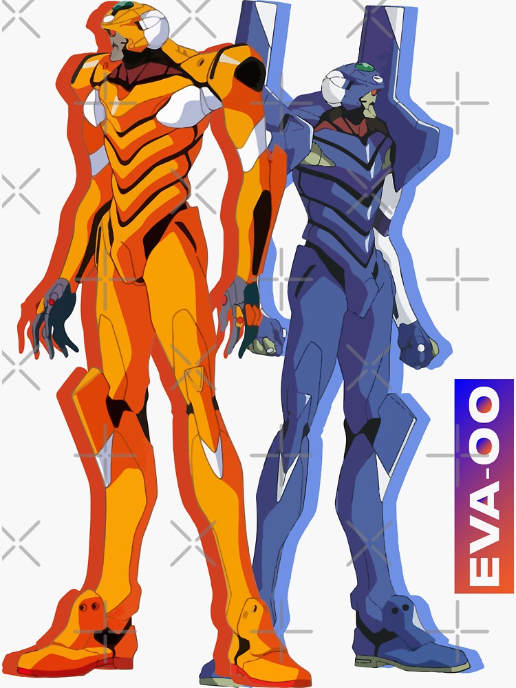 "EVA-00" Sticker for Sale by barts48 | Redbubble