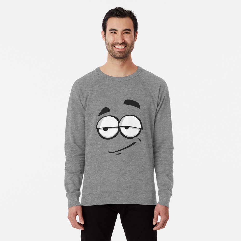 "Cartoon Smirk Face" Poster for Sale by WilliamsonMedia | Redbubble