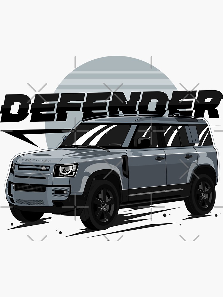 "DEFENDER ART " Sticker for Sale by shketdesign | Redbubble