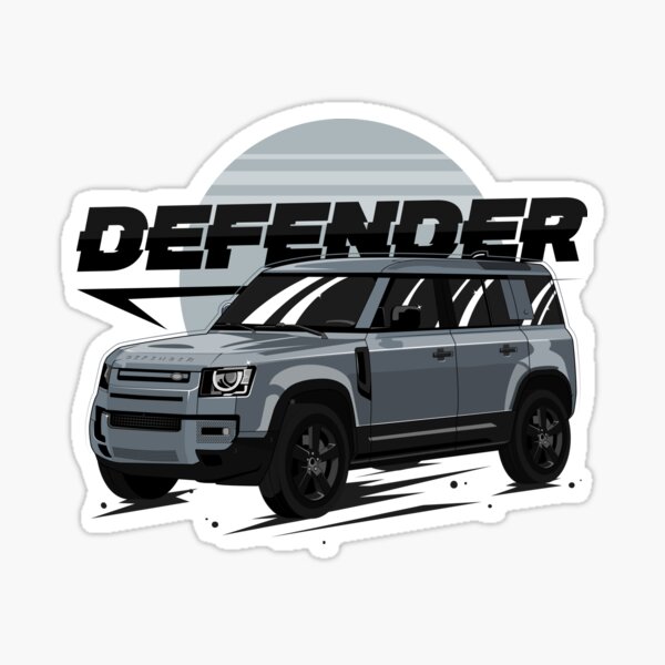 "DEFENDER ART " Sticker for Sale by shketdesign | Redbubble
