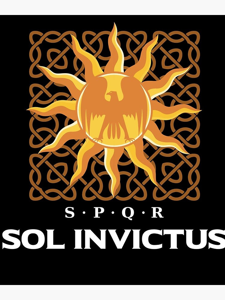 "sol invictus, ancient roman mythology" Poster for Sale by SMMBYV ...
