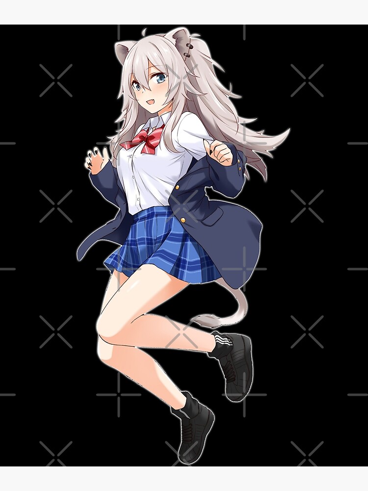 "shishiro botan Vtuber school girl uniform" Poster by wayneviet11 ...