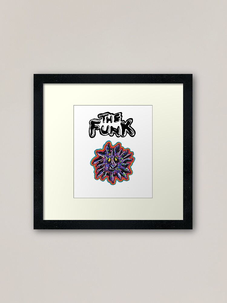 "The Funk - Mighty Boosh" Framed Art Print by Gen-Admission | Redbubble