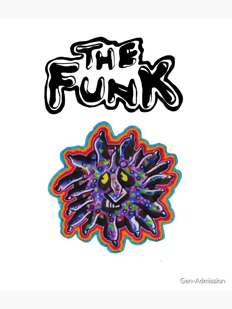 "The Funk - Mighty Boosh" Framed Art Print by Gen-Admission | Redbubble