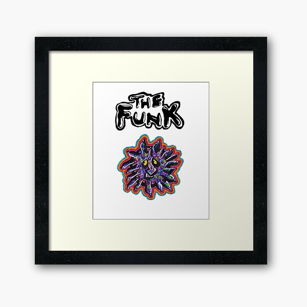 "The Funk - Mighty Boosh" Framed Art Print by Gen-Admission | Redbubble