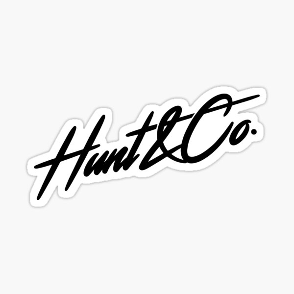 "Hunt & Co - TJ Hunt" Sticker for Sale by RED-DESIGN | Redbubble