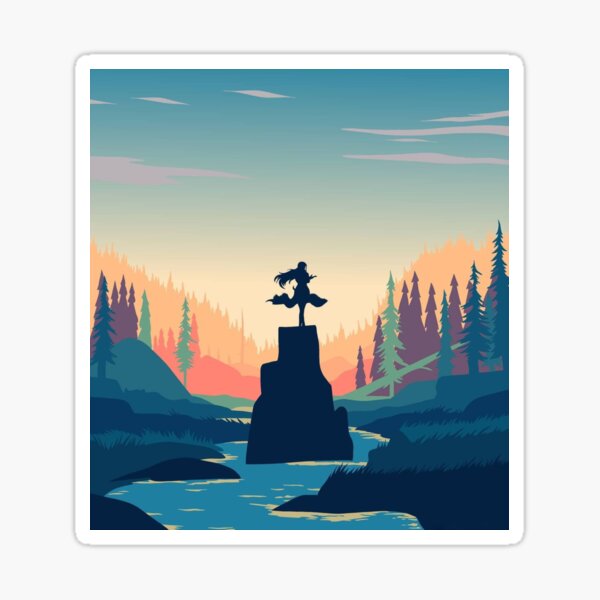 "One Piece Nico Robin" Sticker for Sale by Alfred-Art | Redbubble