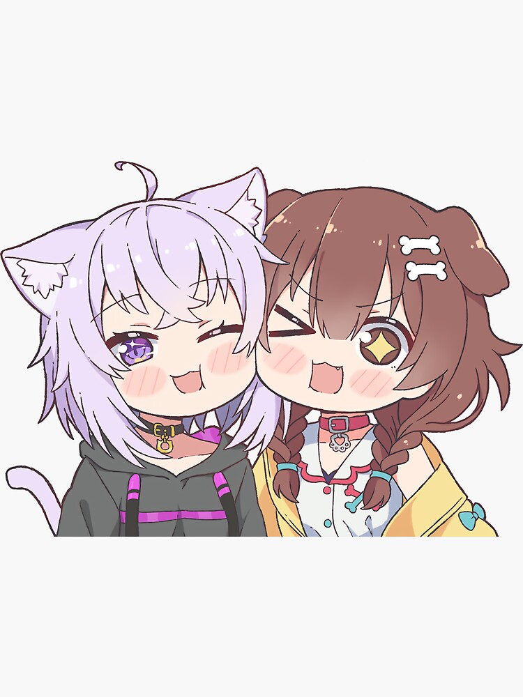 "OkaKoro chibi - Korone Okayu - Hololive" Sticker for Sale by BigKusa ...