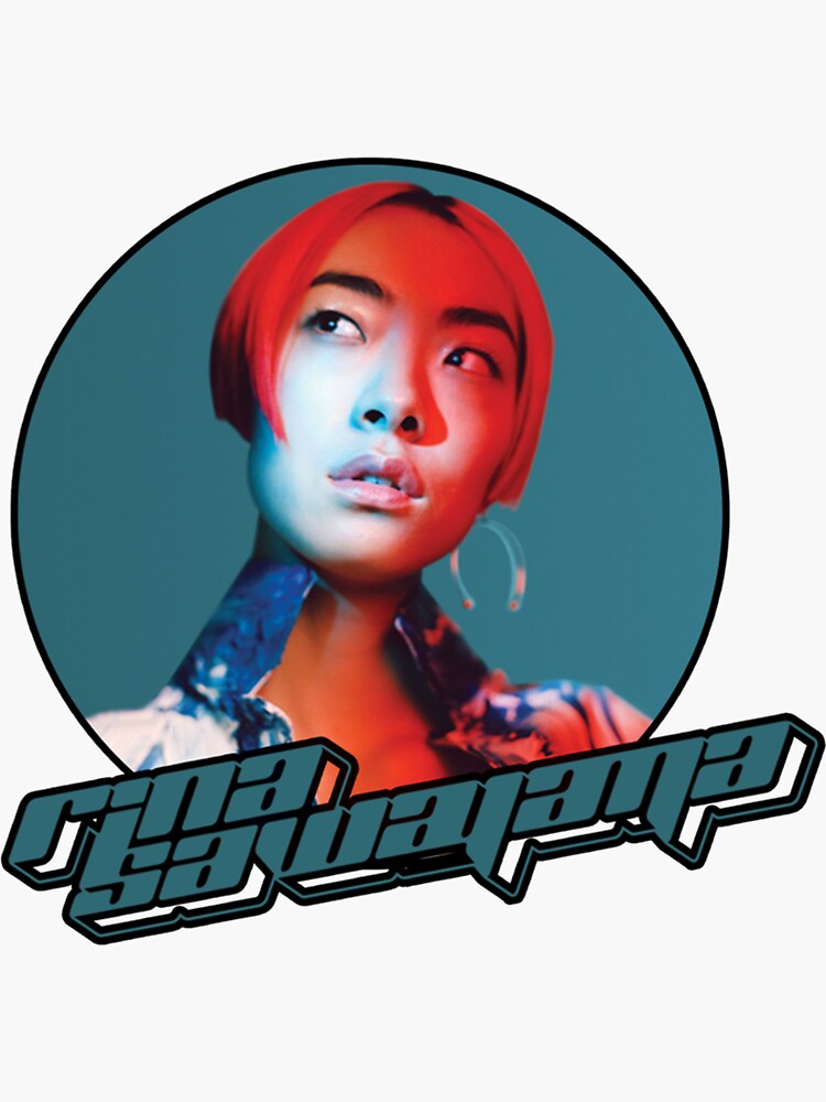 "Rina Sawayama" Sticker by atientPanda | Redbubble