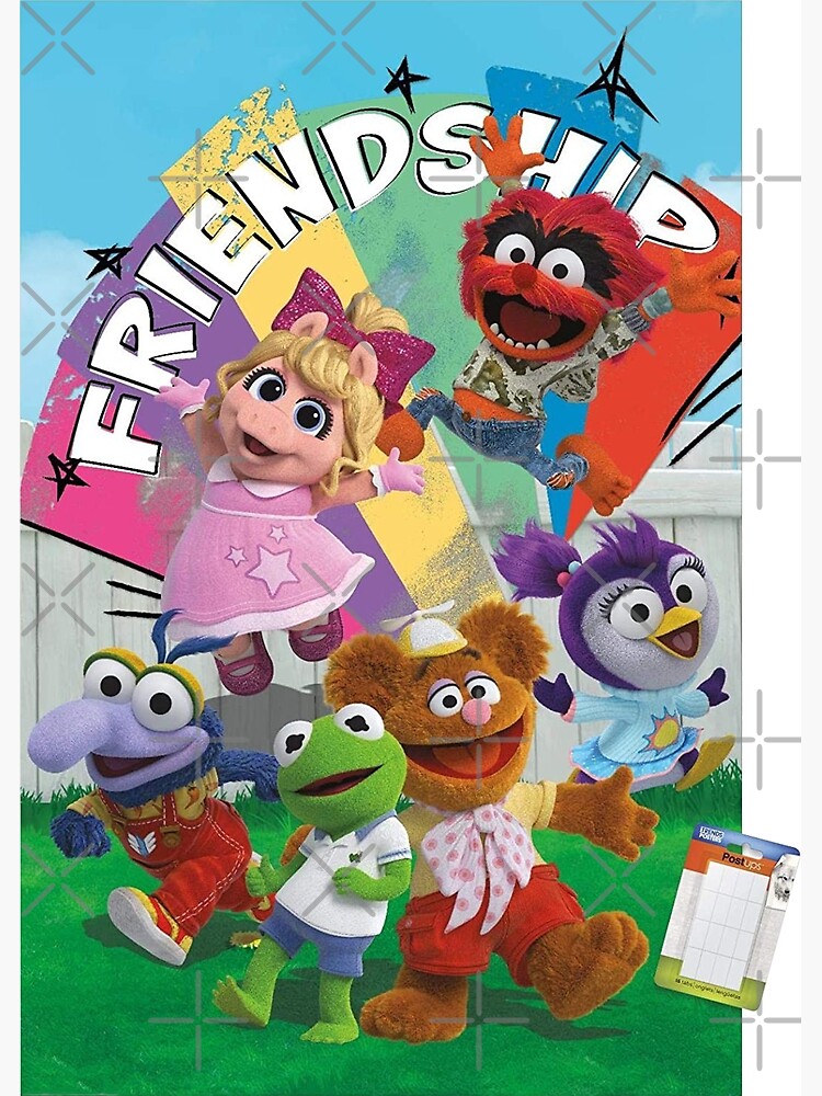 "The Muppet Babies Friendship" Poster for Sale by SarahCoffeyy | Redbubble