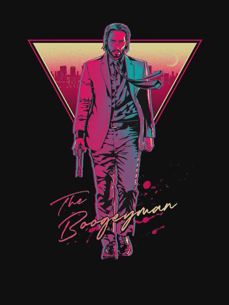 "The Boogeyman" T-shirt for Sale by Nabil975 | Redbubble | john wick t ...