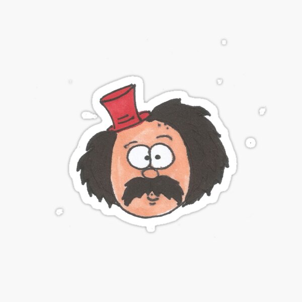 "Cartoon Gang - Sir benjy" Sticker by CartoonGang | Redbubble
