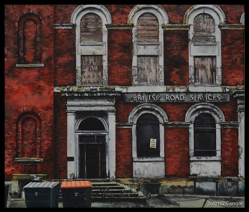 "BRS Building, Lady Lane, Leeds" by John O'Connor | Redbubble