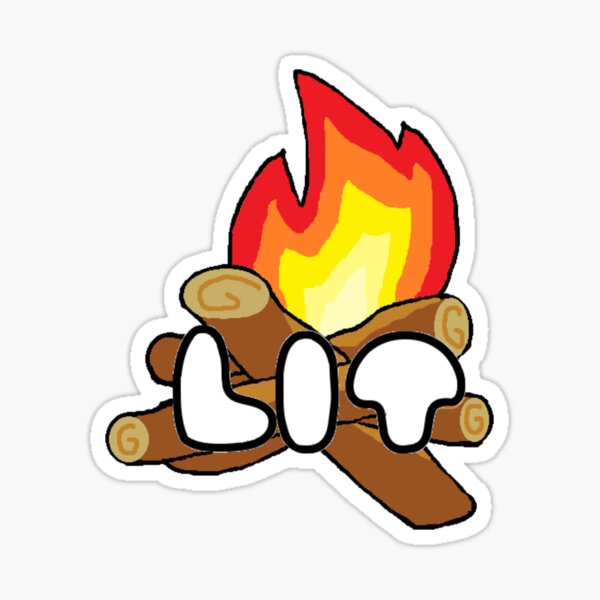 "Lit" Sticker by wheresmynoods | Redbubble