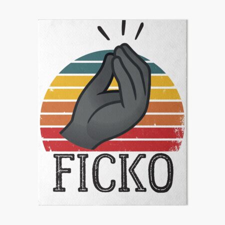 "Ficko italian hand gesture pinched fingers " Art Board Print by ...