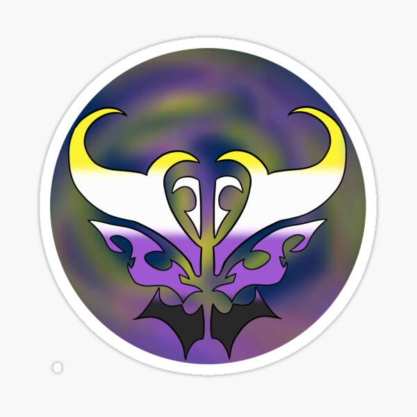 "Pacific Rim The Black Nonbinary Flag" Sticker by WarmMilksoup | Redbubble