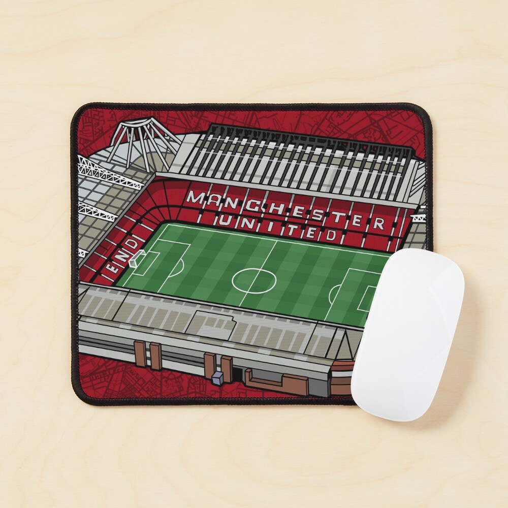 "Old Trafford Manchester United" Mouse Pad for Sale by saurusdesign ...