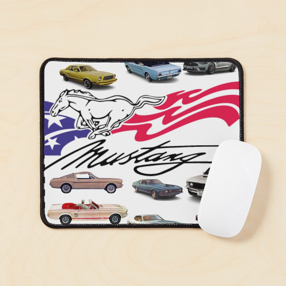 "Ford Mustang Compilation" Poster by kebu1200 | Redbubble