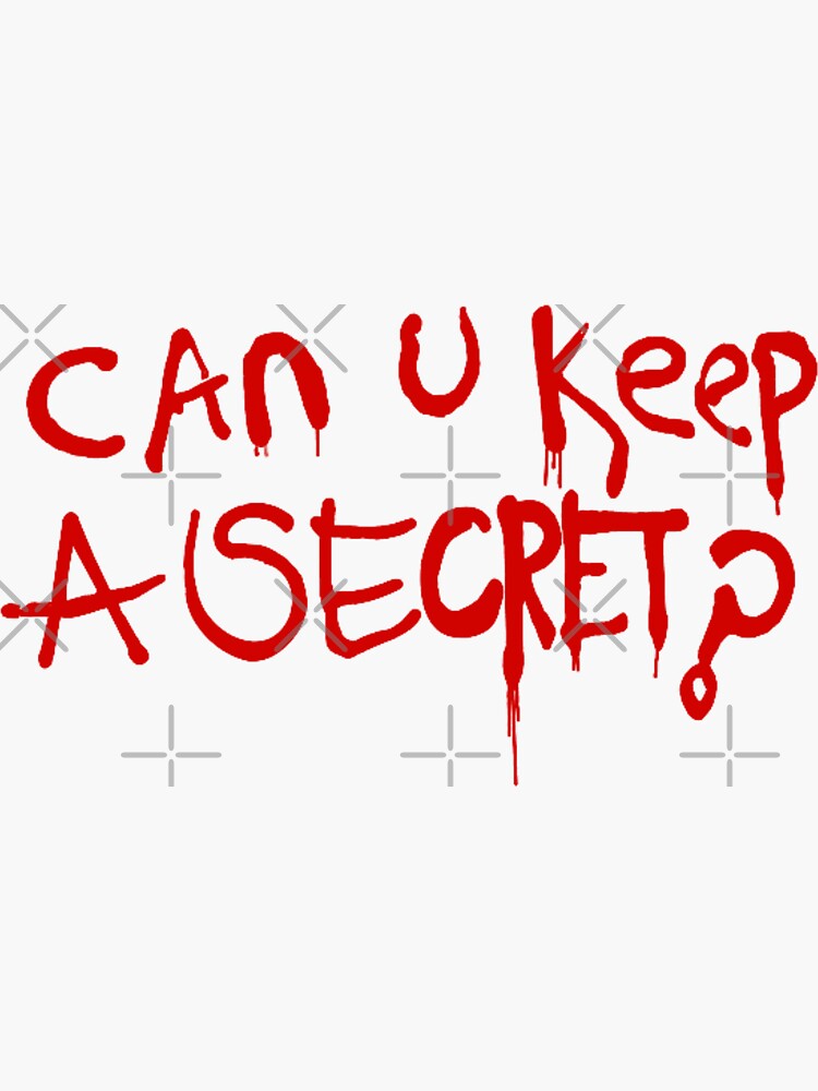 "project 863--can u keep a secret?" Sticker for Sale by the-riles-files ...