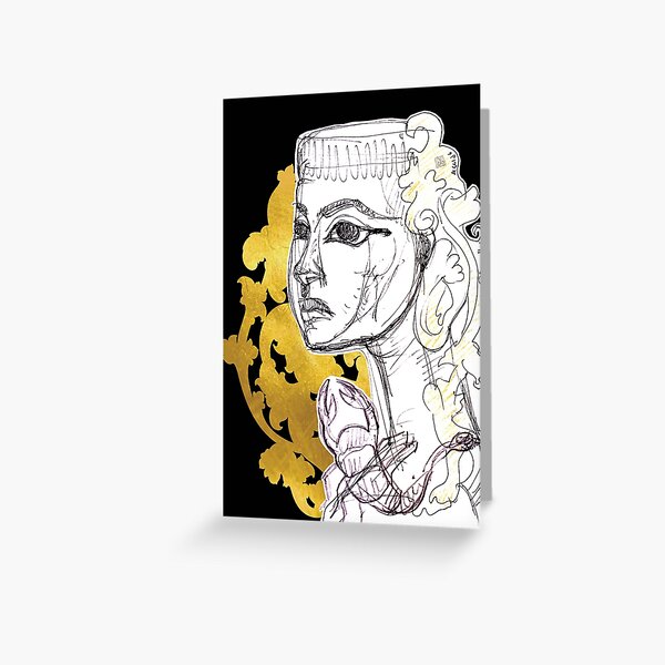 "Ancient Egyptian Queen (drawing by ACCI) Scorpion Goddess Serquet ...