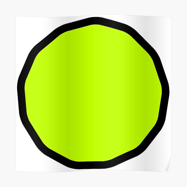 "Tridecagon | Shapes | Polygon 13" Poster for Sale by JLERogers | Redbubble