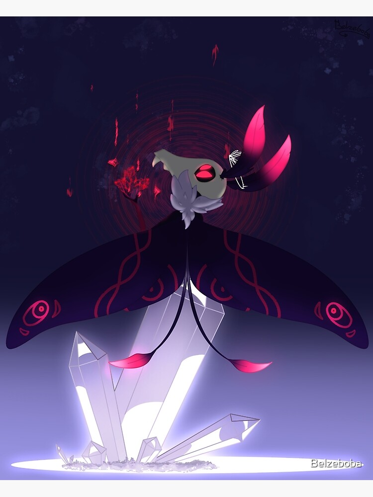 "Moth demon lord" Poster by Belzeboba | Redbubble