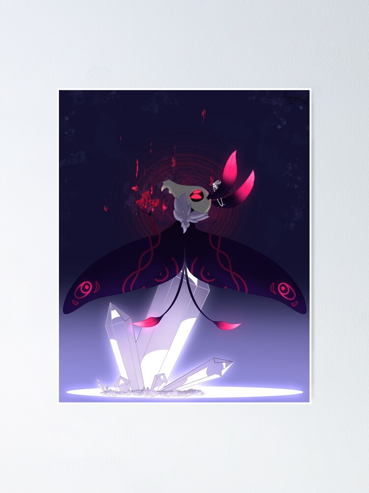 "Moth demon lord" Poster by Belzeboba | Redbubble