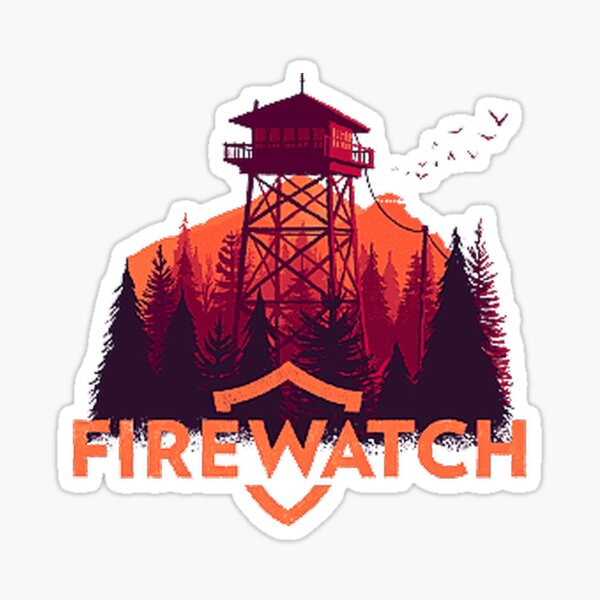 "Firewatch Clothes & Accessories!" Sticker for Sale by WhizTrends ...