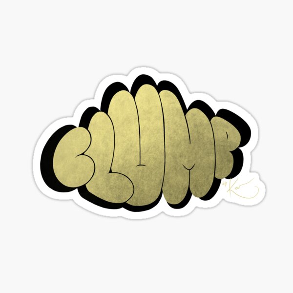 "clump" Sticker by EntirelyVoid | Redbubble